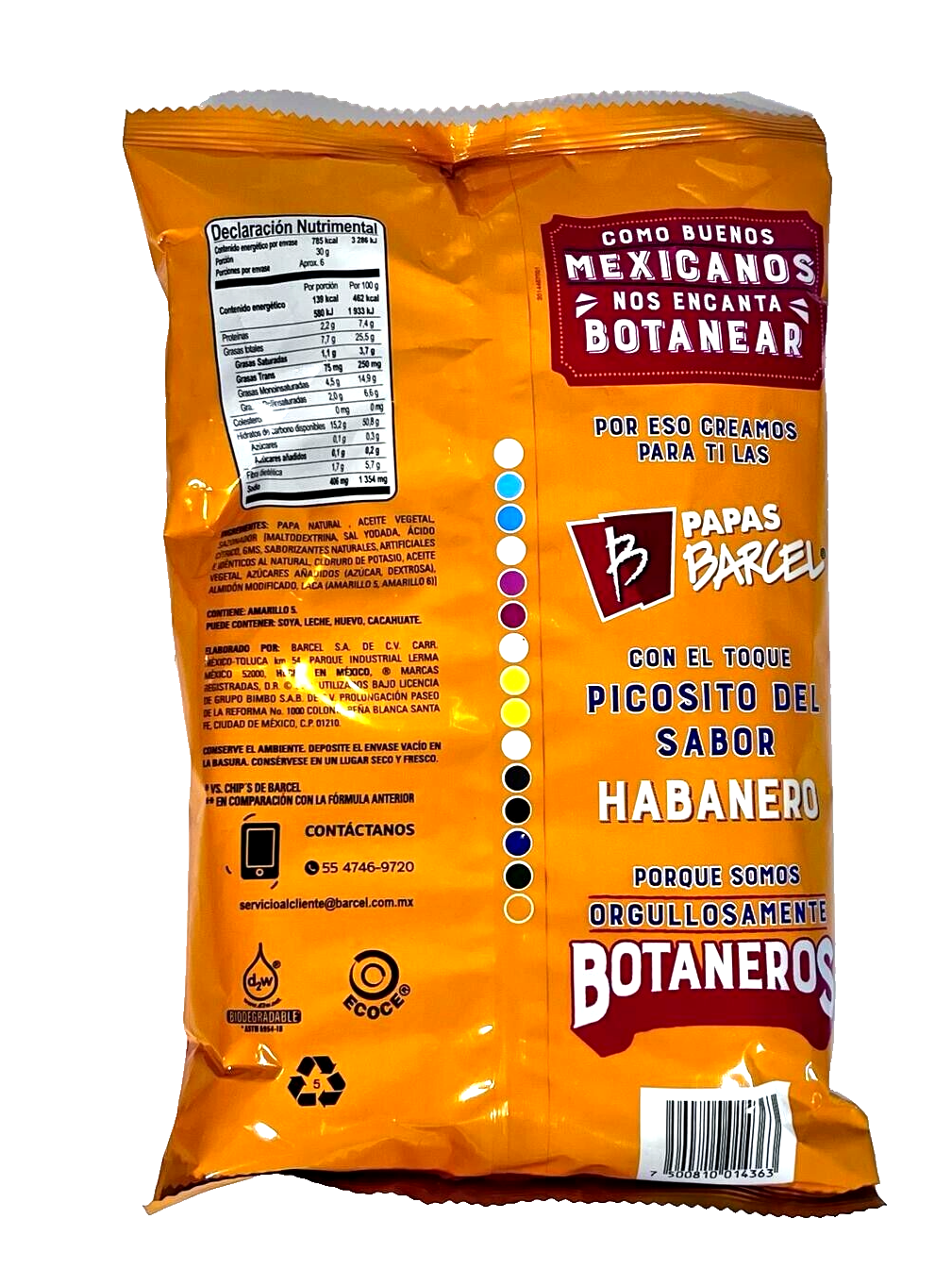 4-Pk Papas Barcel Toreadas Habanero 170g/5.99oz – BuyPromex