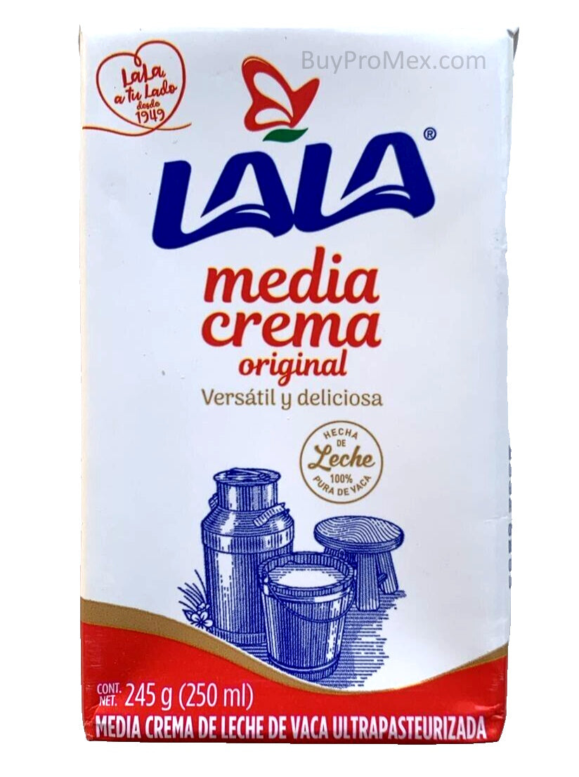 6-Pk LALA Table Cream/ Media Crema LALA 245g/8.64oz – BuyPromex