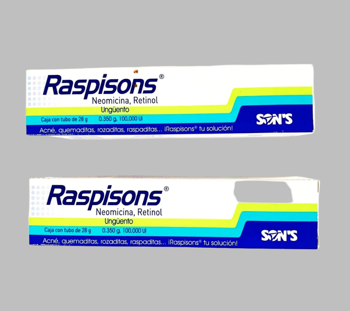 2-Pk Raspisons Skin Ointment Retinol, Neomycin 28g/1oz – BuyPromex