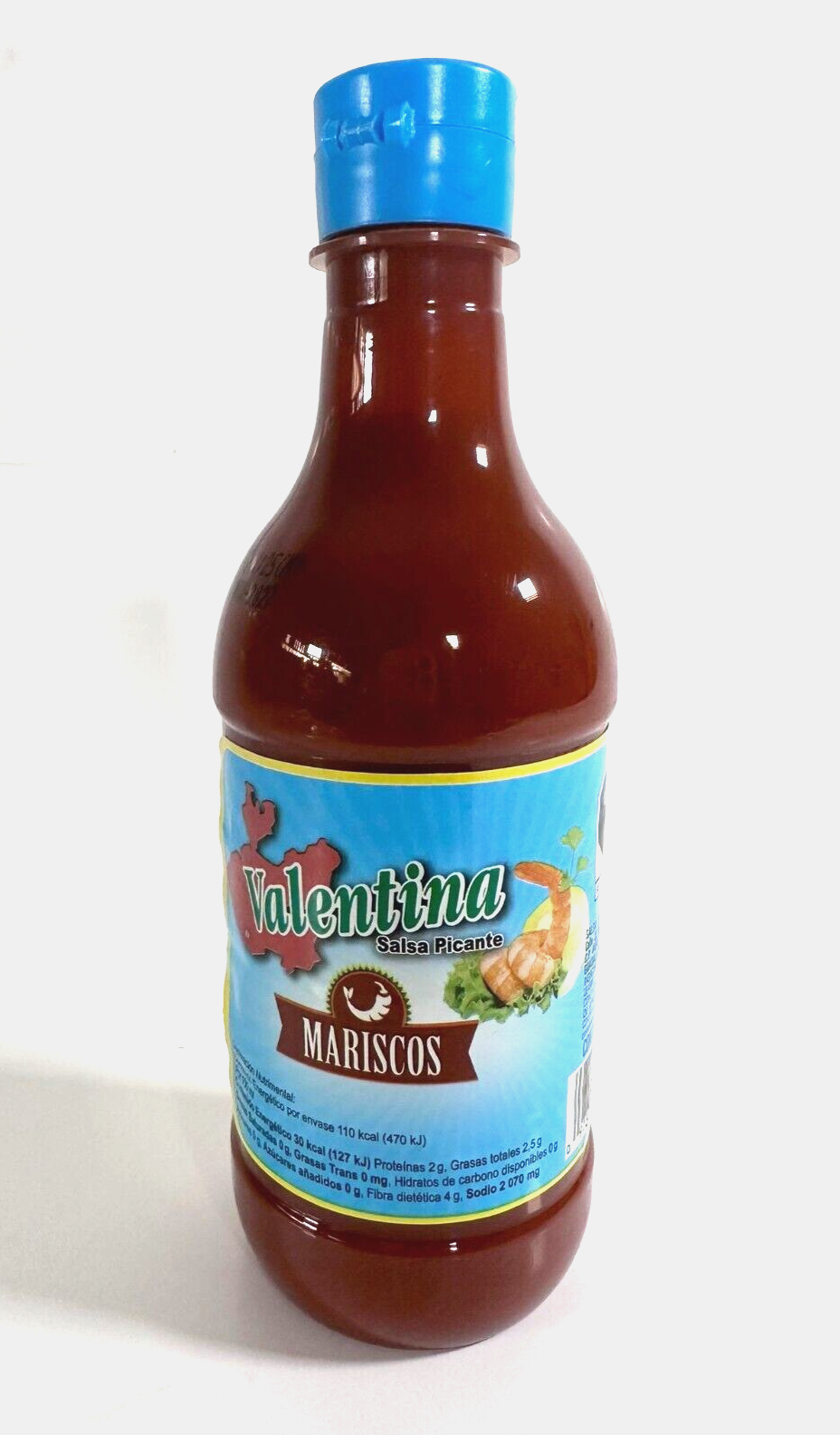 2-Pk Salsa Valentina Mariscos Mexican Seafood Hot Sauce, 370ml/12.5 oz ...