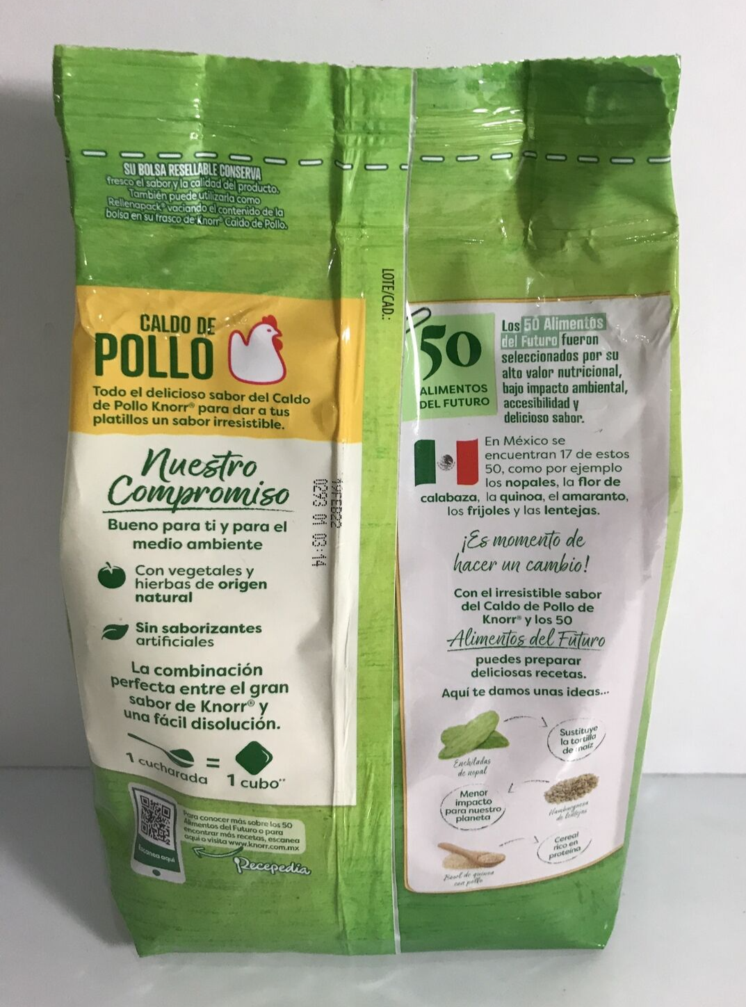 1-Knorr Chicken Broth Seasoning Powder/ Caldo de Pollo 800gr/28oz ...