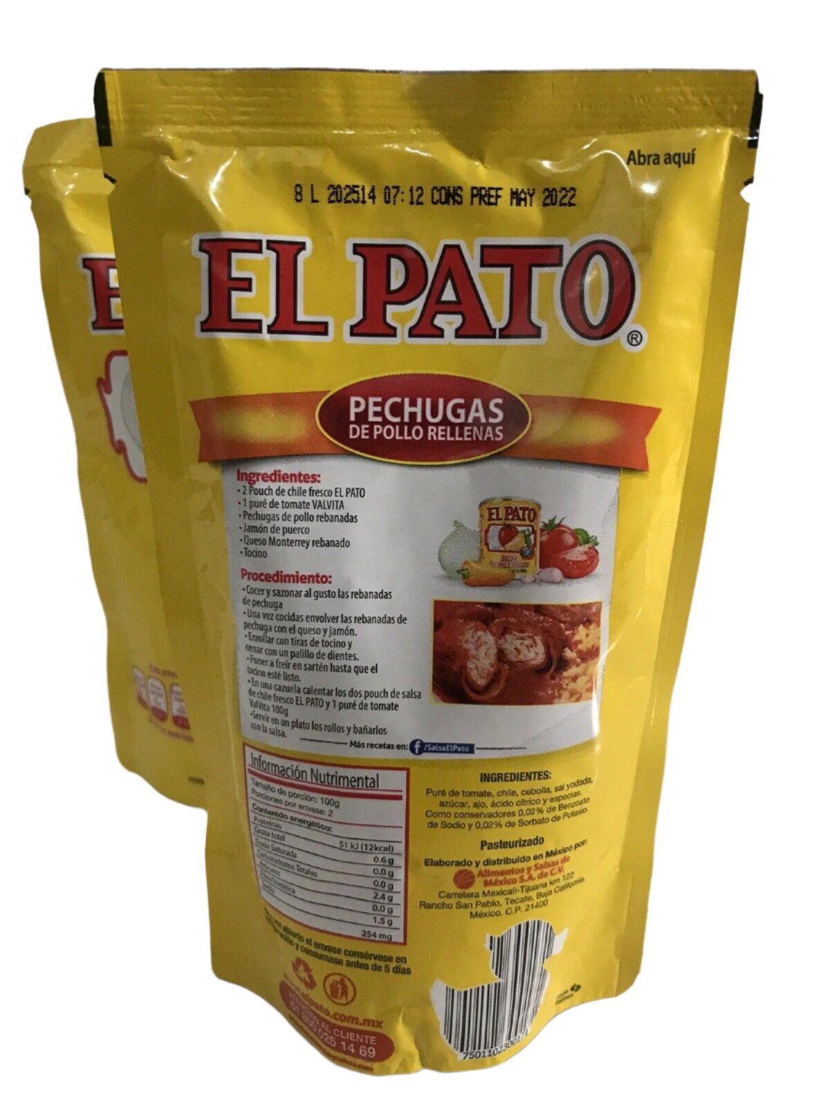 6-Pack El Pato Mexican Enchilada Sauce / Salsa El Pato 200g/7oz ea ...